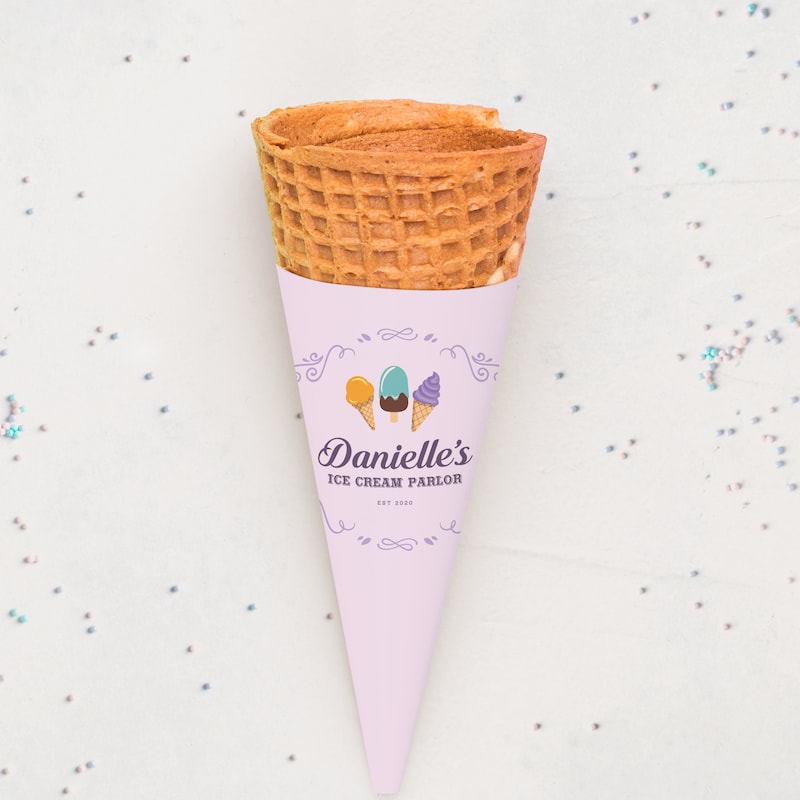 Ice Cream Label - Etsy