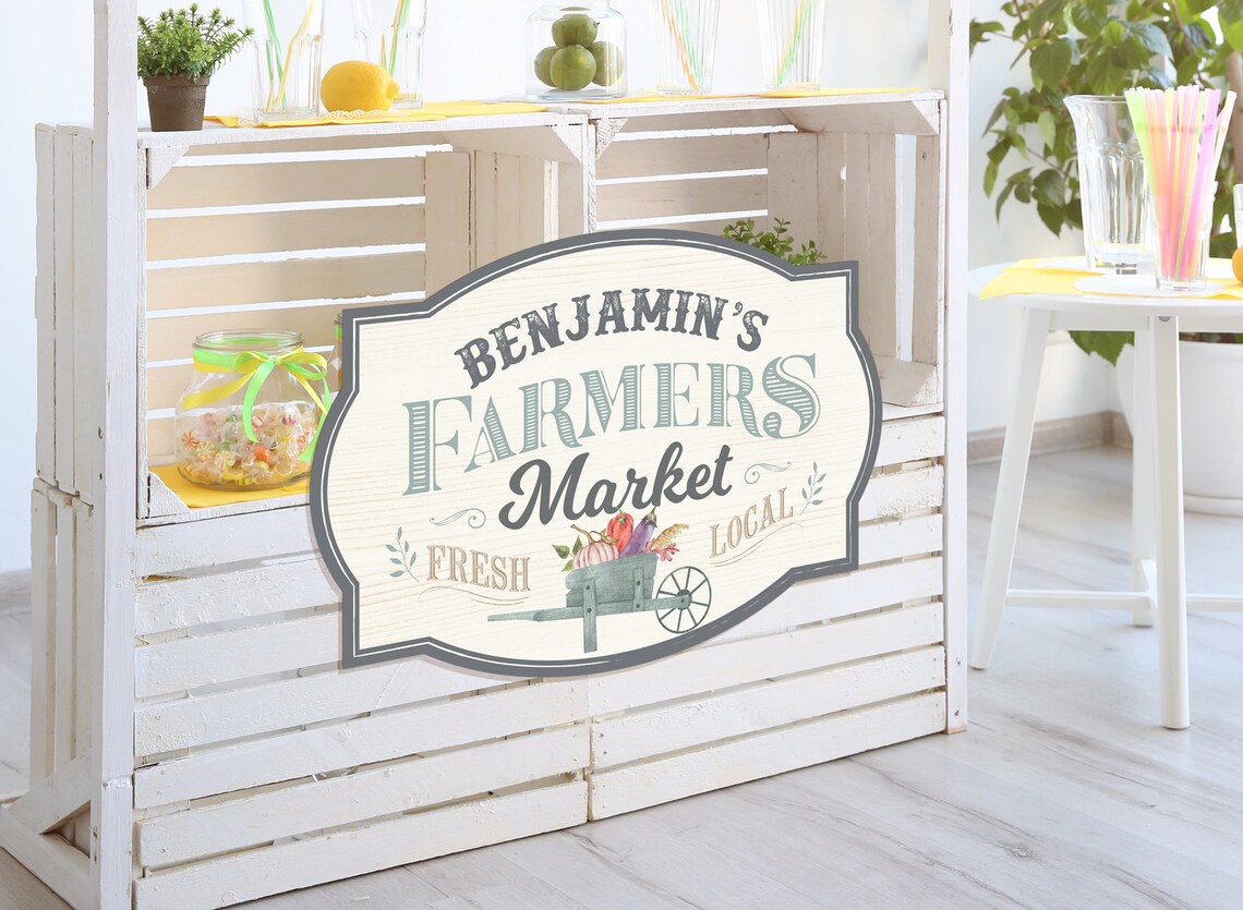 Printable Farmers Market Sign, Perfect for Any Farm Theme Birthday ...