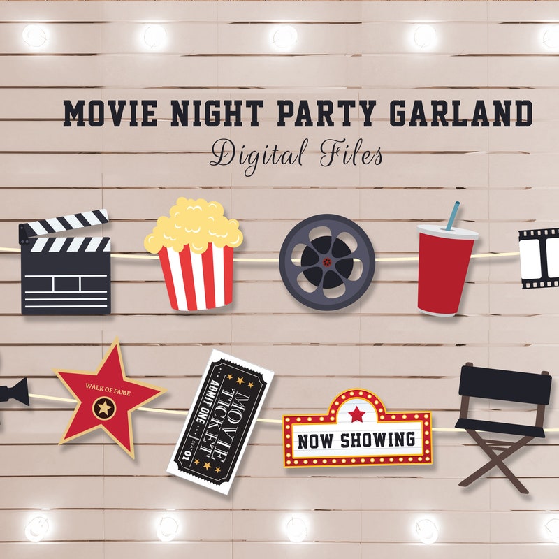 Movie Night Decorations - Etsy