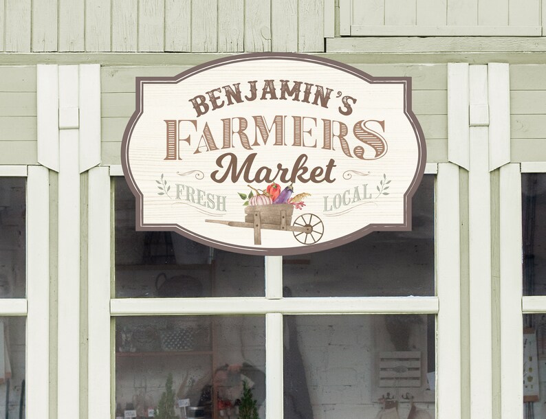 Printable Farmers Market Sign, Perfect for Any Farm Theme Birthday ...