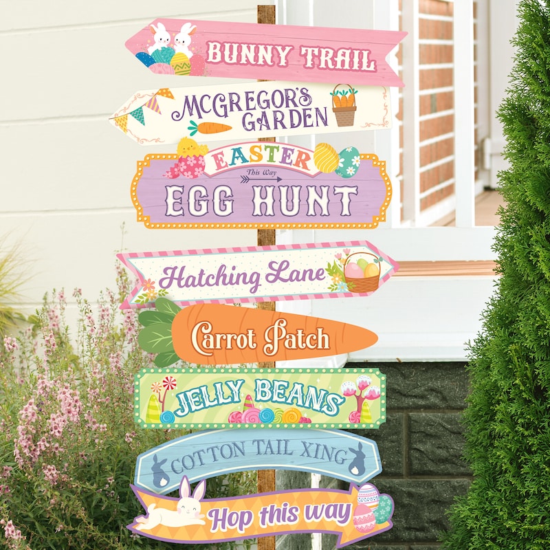 Easter Yard Signs - Etsy