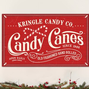 Christmas Sign L Santa's Workshop Sign L Mrs. Claus' Bake Shop L Candy ...