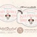 Printable Minnie Sweet Store Sign, Main Street Candy Shop, Perfect for ...