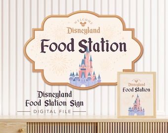 Printable Mickey & Minnie Sweet Store Sign, Main Street Candy Shop ...