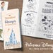 Printable Disneyland Activity Sheet, Disneyland Coloring Page, Kids ...