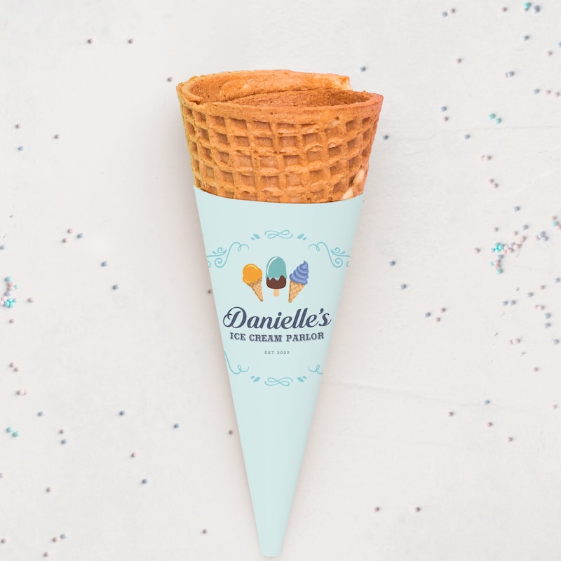 Ice Cream Cone Wrap - Etsy