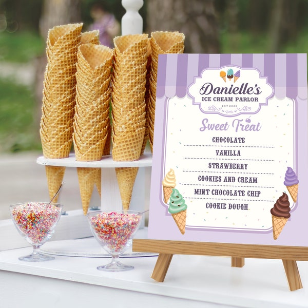 Ice Cream Sign - Etsy