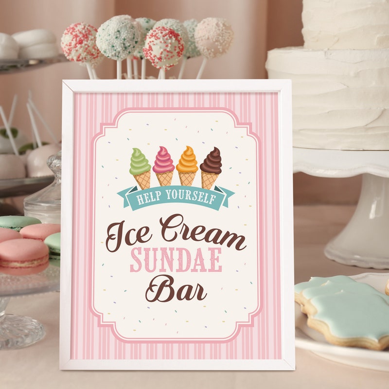 Sundae Bar - Etsy