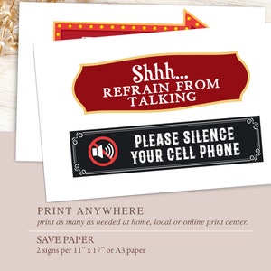 Movie Night Party Directional Sign, Movie Birthday, Home Cinema, Movie ...