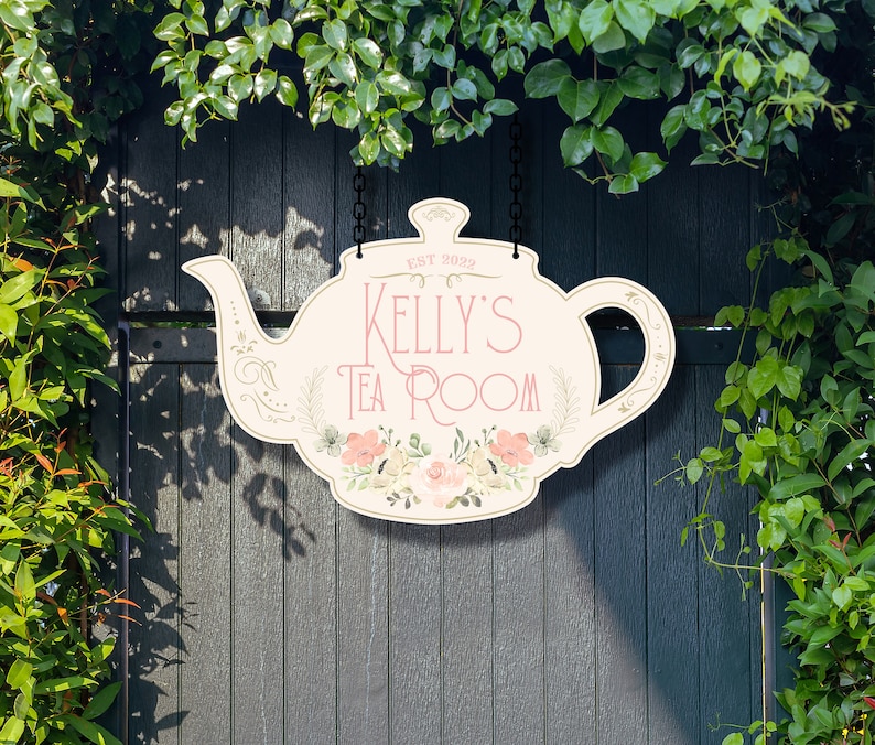 Editable Tea Room Sign, Tea Party Sign, Tea Party Decor, Perfect for ...