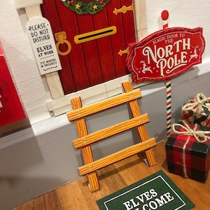 Printable Christmas Elf Door, Christmas Decoration, Digital Files ...