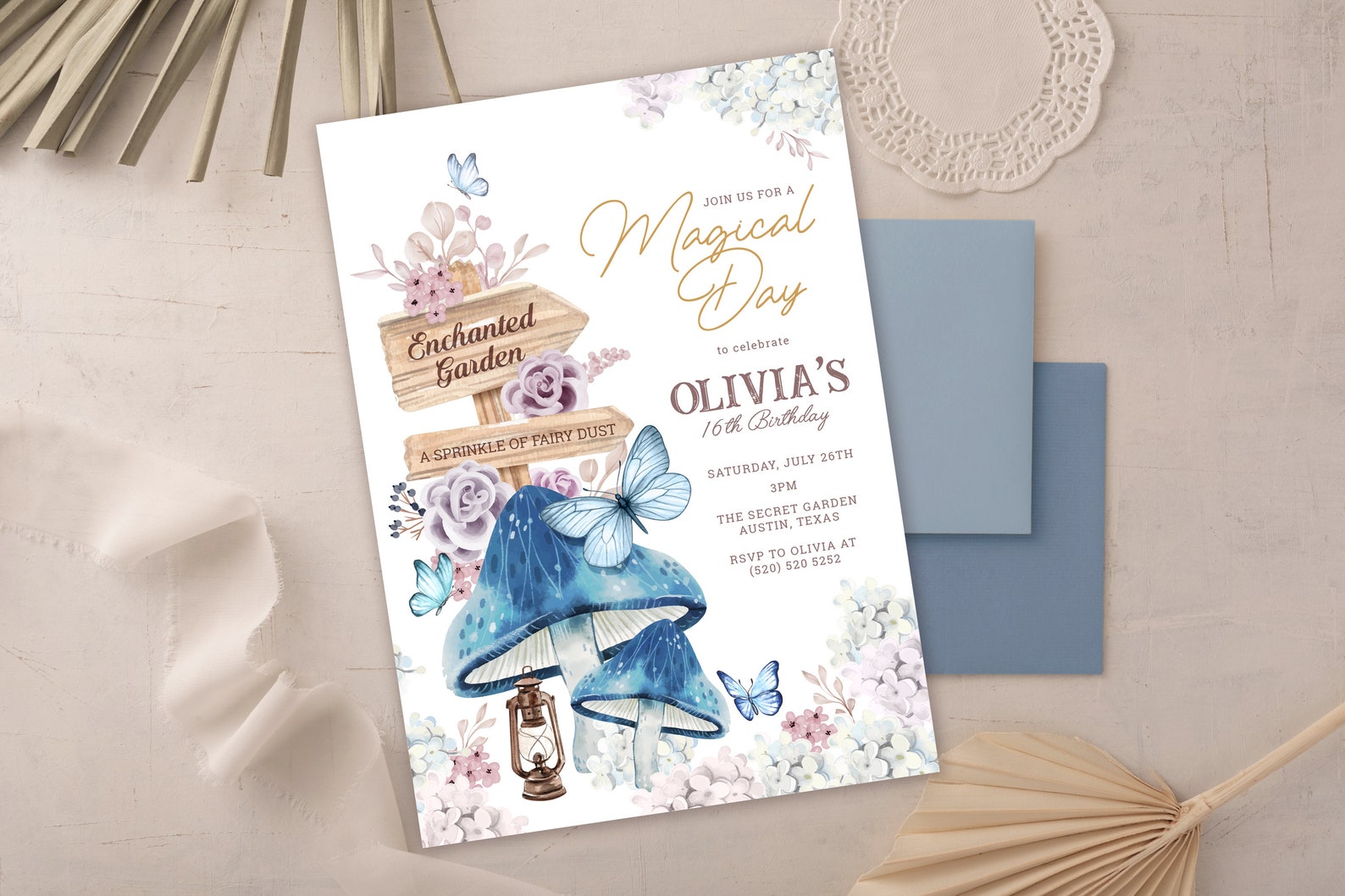 Garden Party Sign Perfect for Any Garden Theme Birthday Party - Etsy