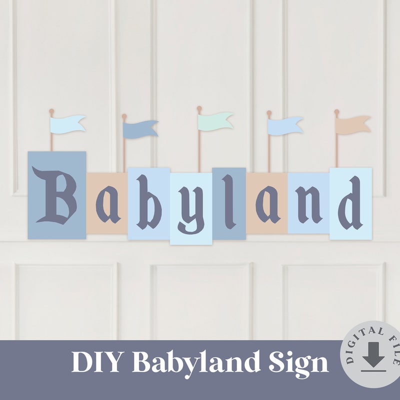 Babyland Disneyland Sign - Etsy