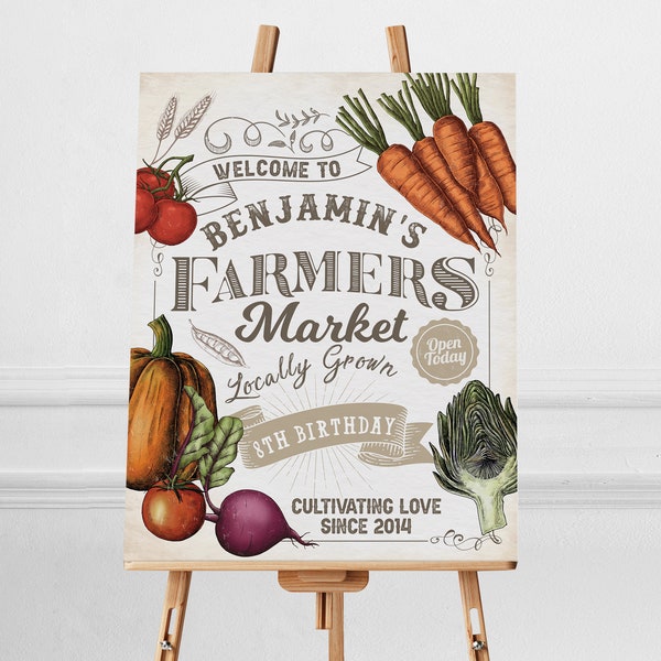 Farmers Market Signs - Etsy