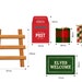 Printable Christmas Elf Door Christmas Decoration Digital - Etsy