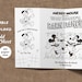 Printable Disneyland Activity Sheet, Disneyland Coloring Page, Kids ...