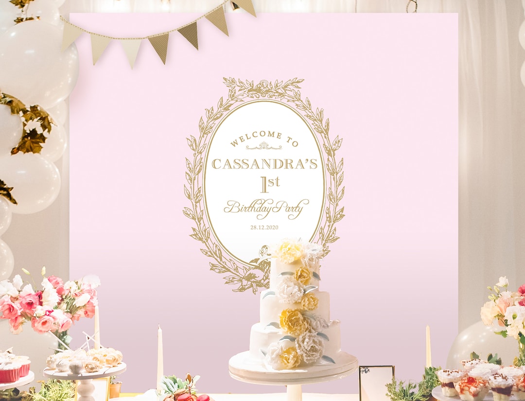 French Cafe Party Backdrop, Paris Cafe Birthday Party Decor, Patisserie ...