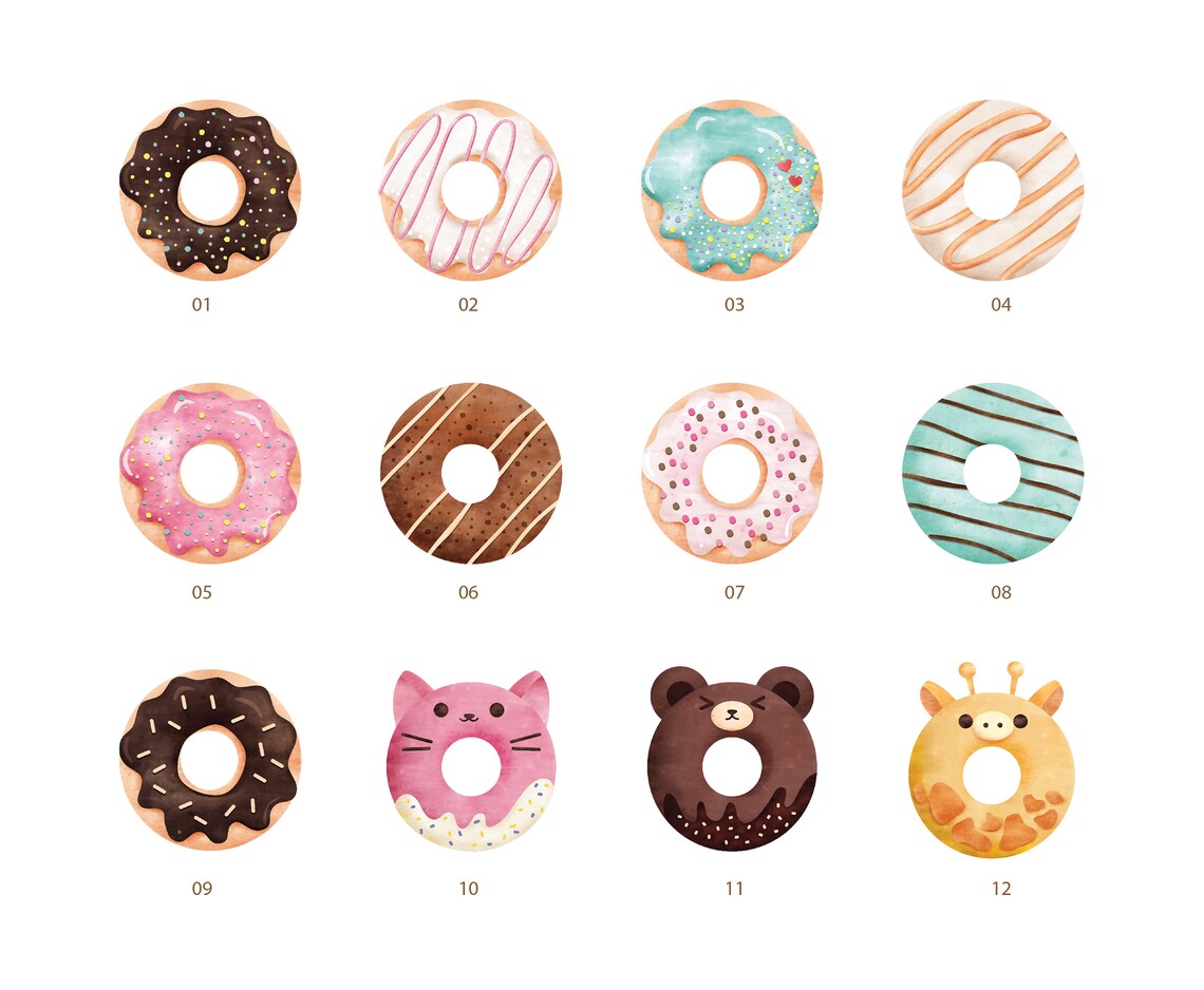 Printable Donut Shoppe Backdrop Perfect for Any Donut Theme | Etsy