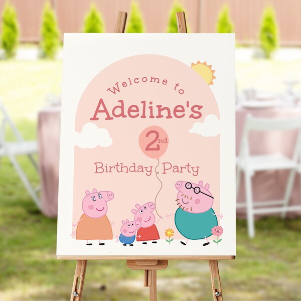 Peppa Pig Party - Etsy