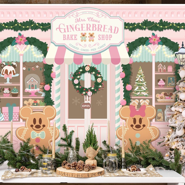 Bake Shop Backdrop - Etsy