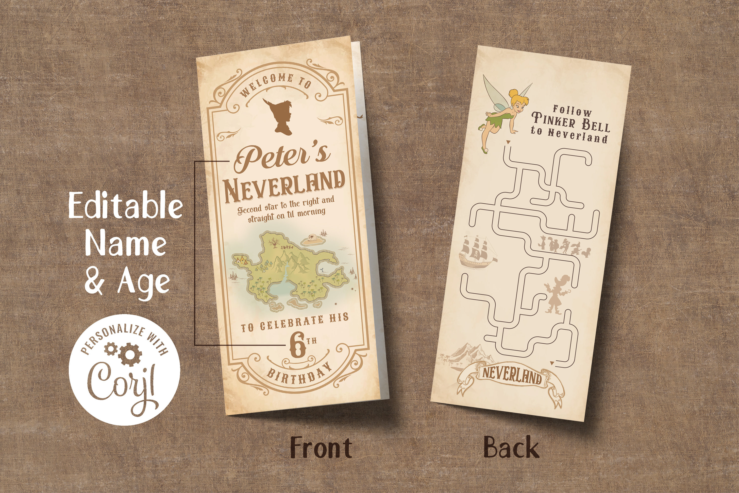 Printable Peter Pan Activity Sheet, Neverland Coloring Page, Kids ...