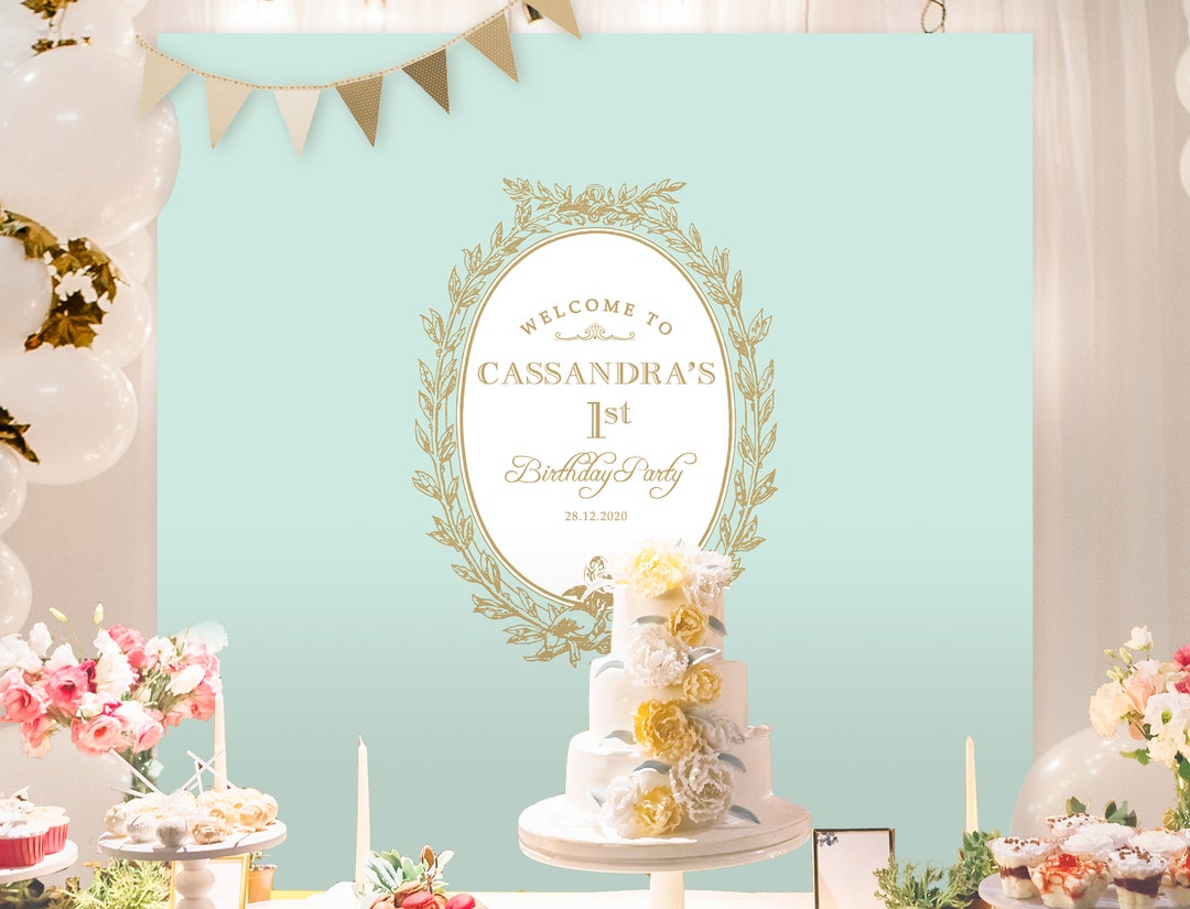 French Cafe Party Backdrop, Paris Cafe Birthday Party Decor, Patisserie ...