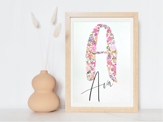 Hand Painted Name Art