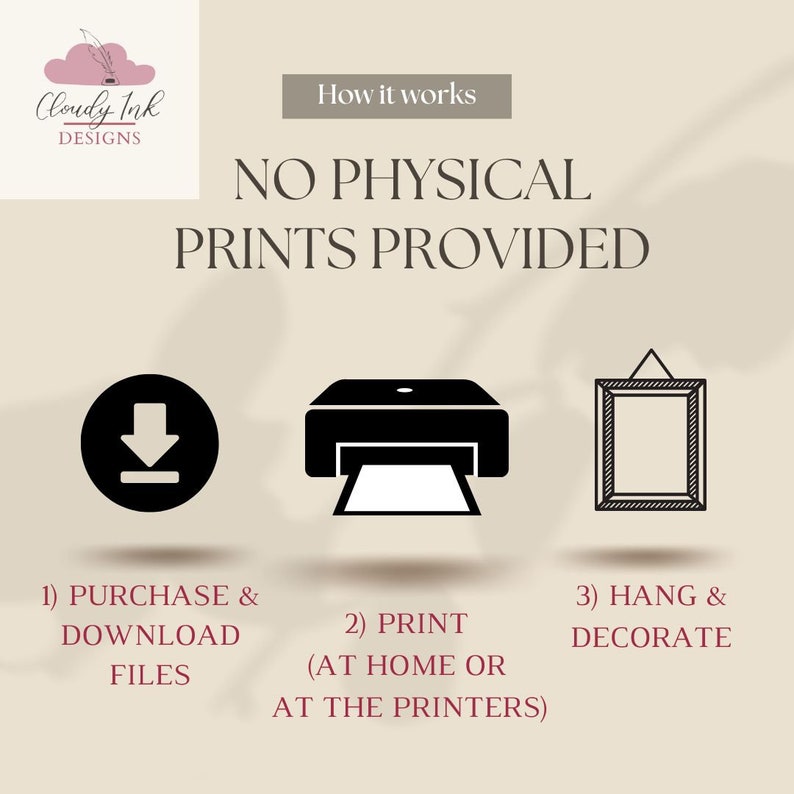 Geometric Digital Art Print Trendy Decor Minimalist Wall Art ...