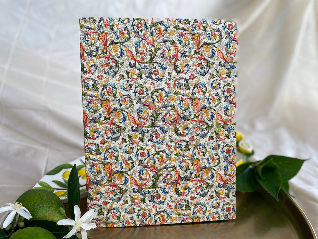 Organizer A4 / Letter Size. Document Folder, File Folder. Italian Motif ...