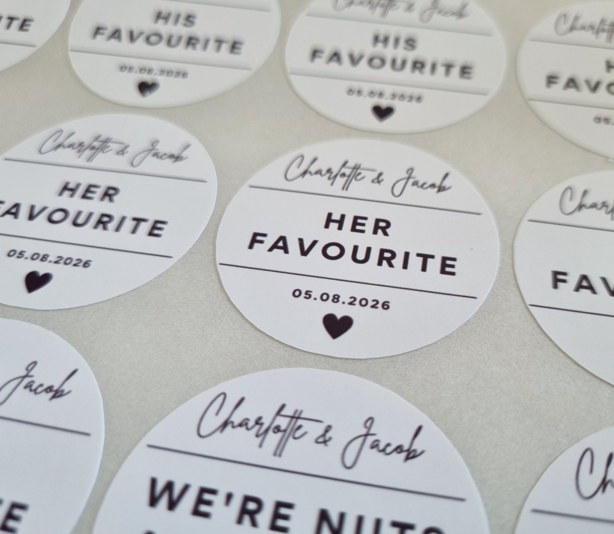 DIY Sweet Packet Wedding Favours Personalised Wedding - Etsy