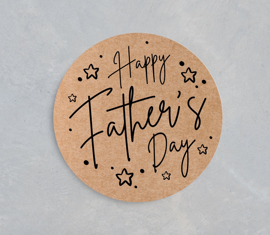 Fathers Day Stickers | Business Fathers Day Favours | Dad Stickers ...