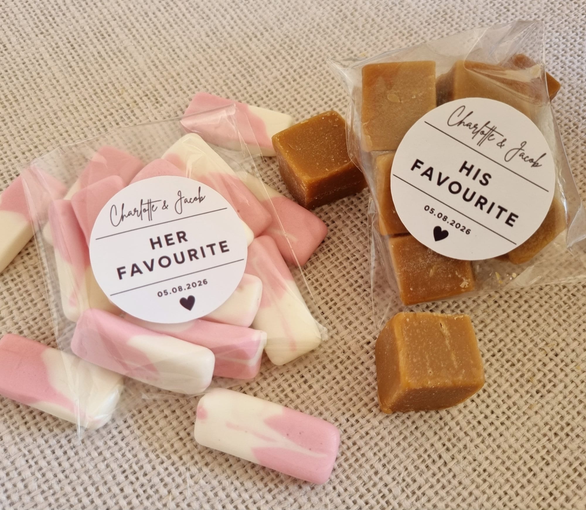 DIY Sweet Packet Wedding Favours Personalised Wedding - Etsy