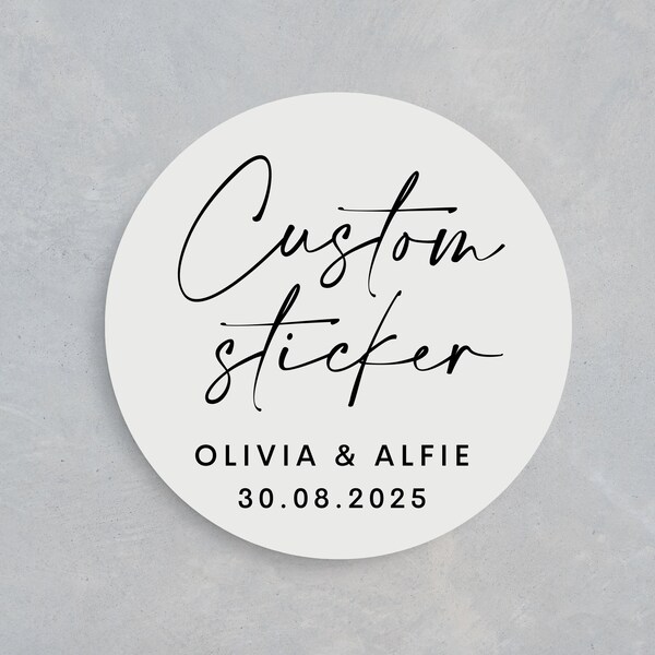 Wedding Stickers - Etsy