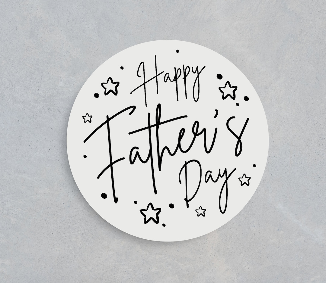 Fathers Day Stickers Business Fathers Day Favours Dad Stickers Business ...