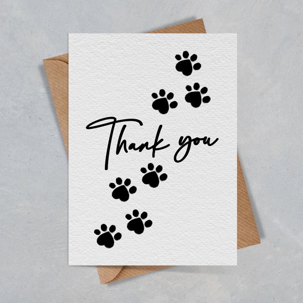 Dog Thank You - Etsy