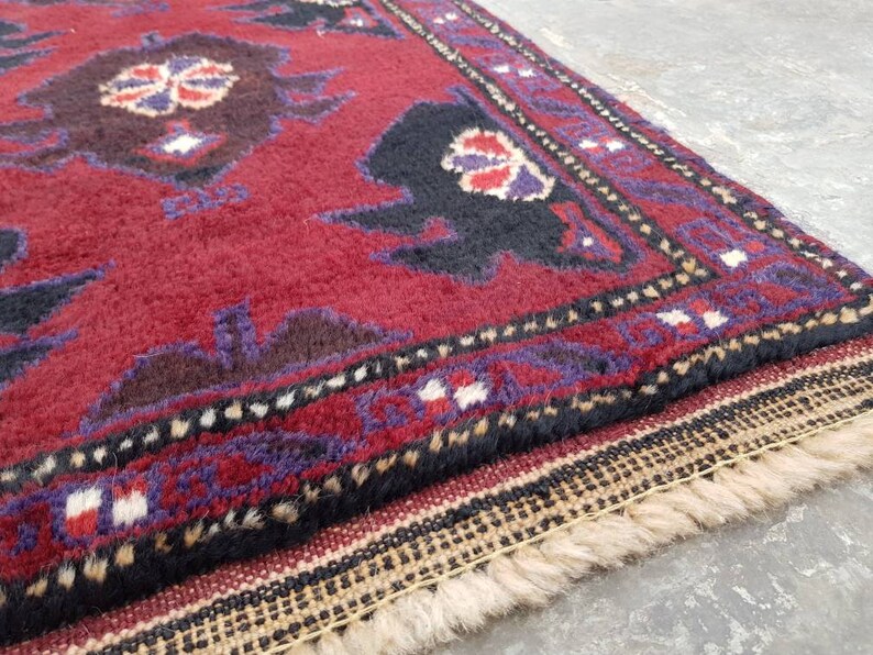 5x3 Ft Afghan Rug Nice Thaimani Tribal Rug Oriental Area Rug | Etsy