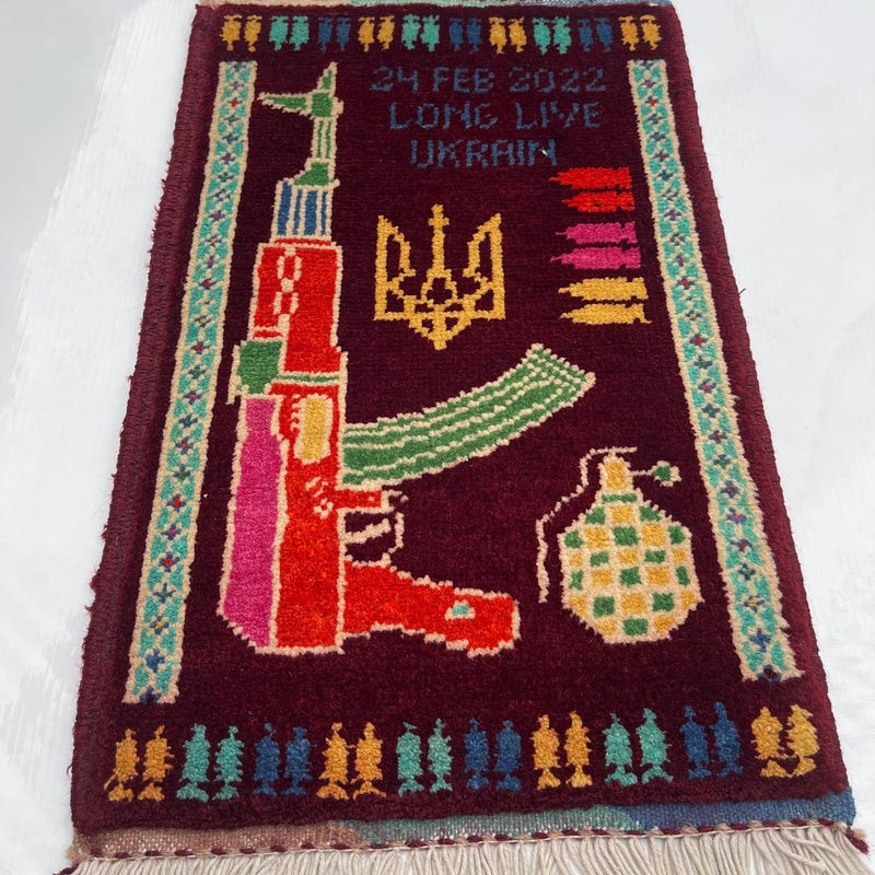 Afghan Ak 47 Rug - Etsy