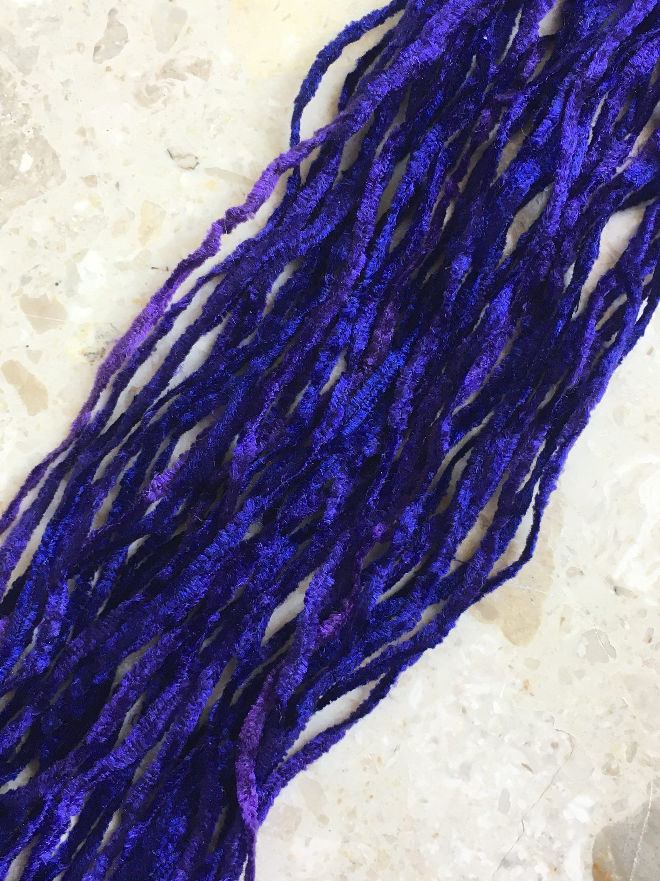3 Meters Silk Chenille Thread, Silk Chenille 1.5 Mm, Yarn for ...