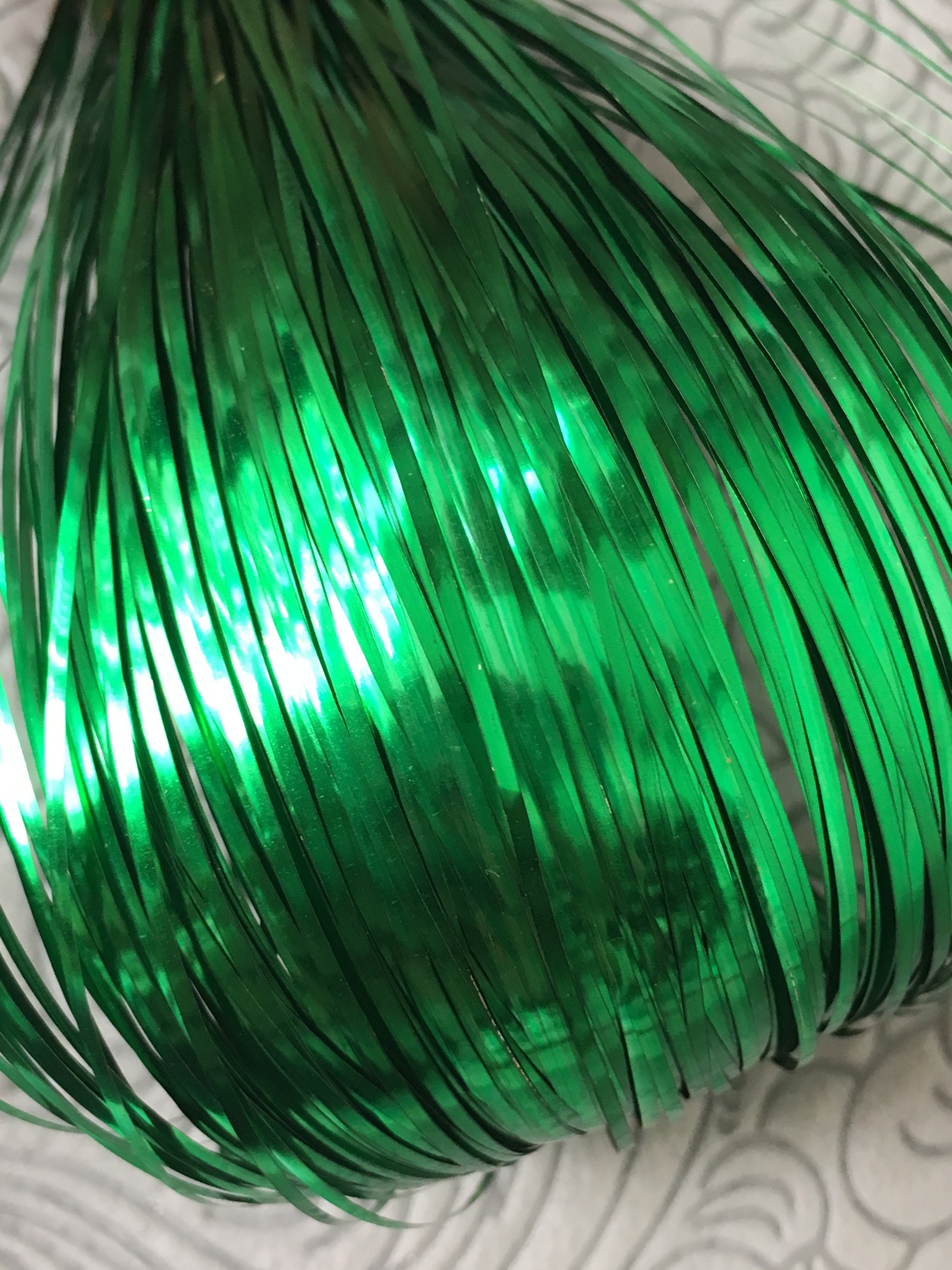 20 Strips of Metal Copper Strips for Embroidery, Metallic Tape ...