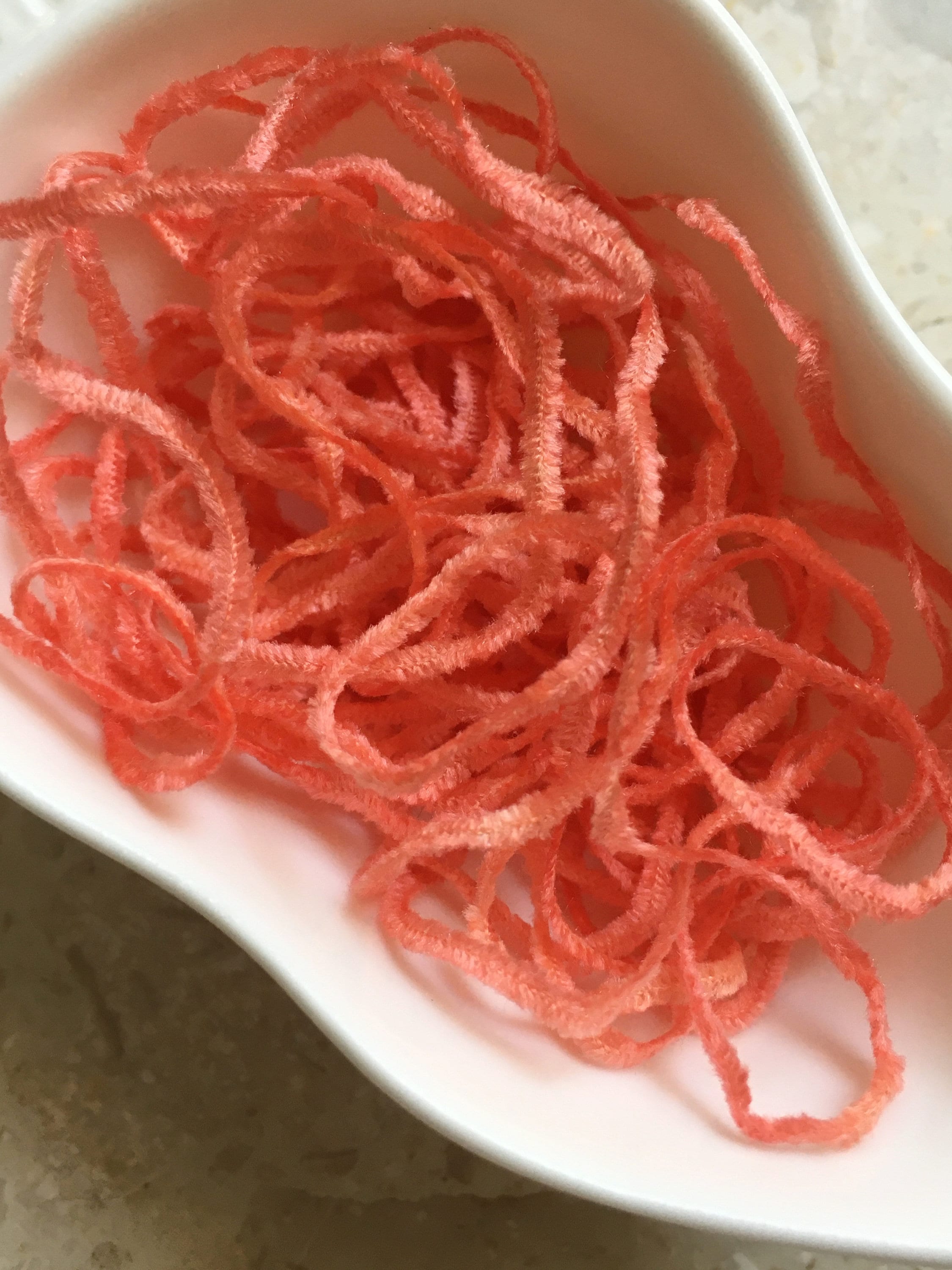 3 Meters Silk Chenille Thread, Silk Chenille 1.5 Mm, Yarn for ...