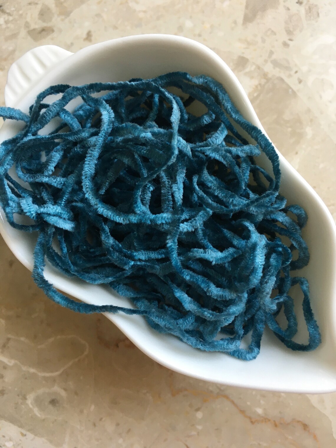 3 Meters Silk Chenille Thread Silk Chenille 1.5 Mm Yarn for - Etsy