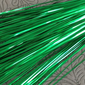 20 Strips of Metal Copper Strips for Embroidery, Metallic Tape ...