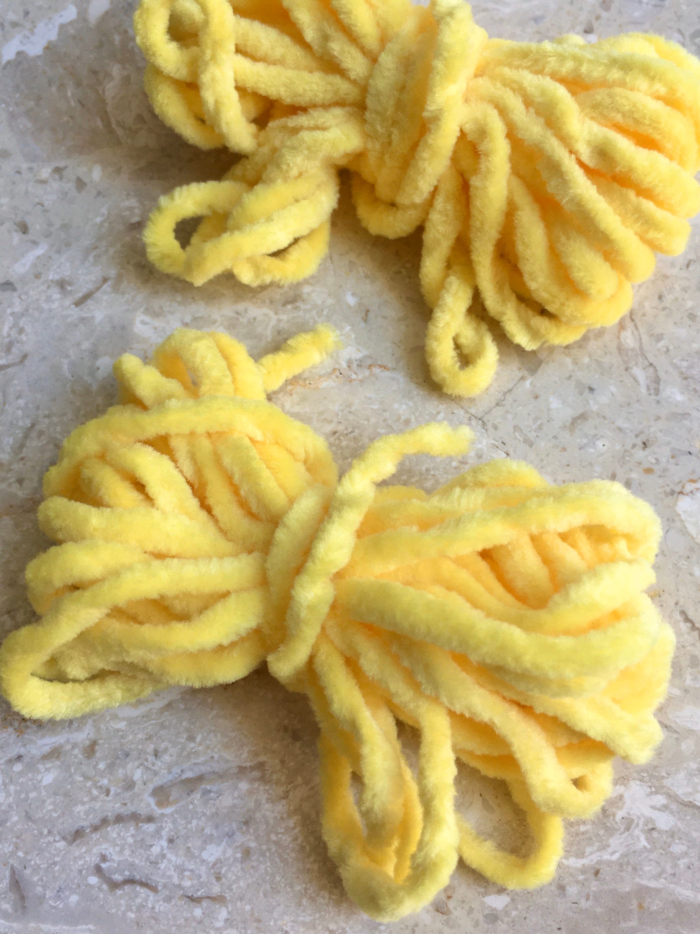 6 Meters Velvet Chenille Thread, Velvet Chenille 4 Mm, Cotton Chenille ...