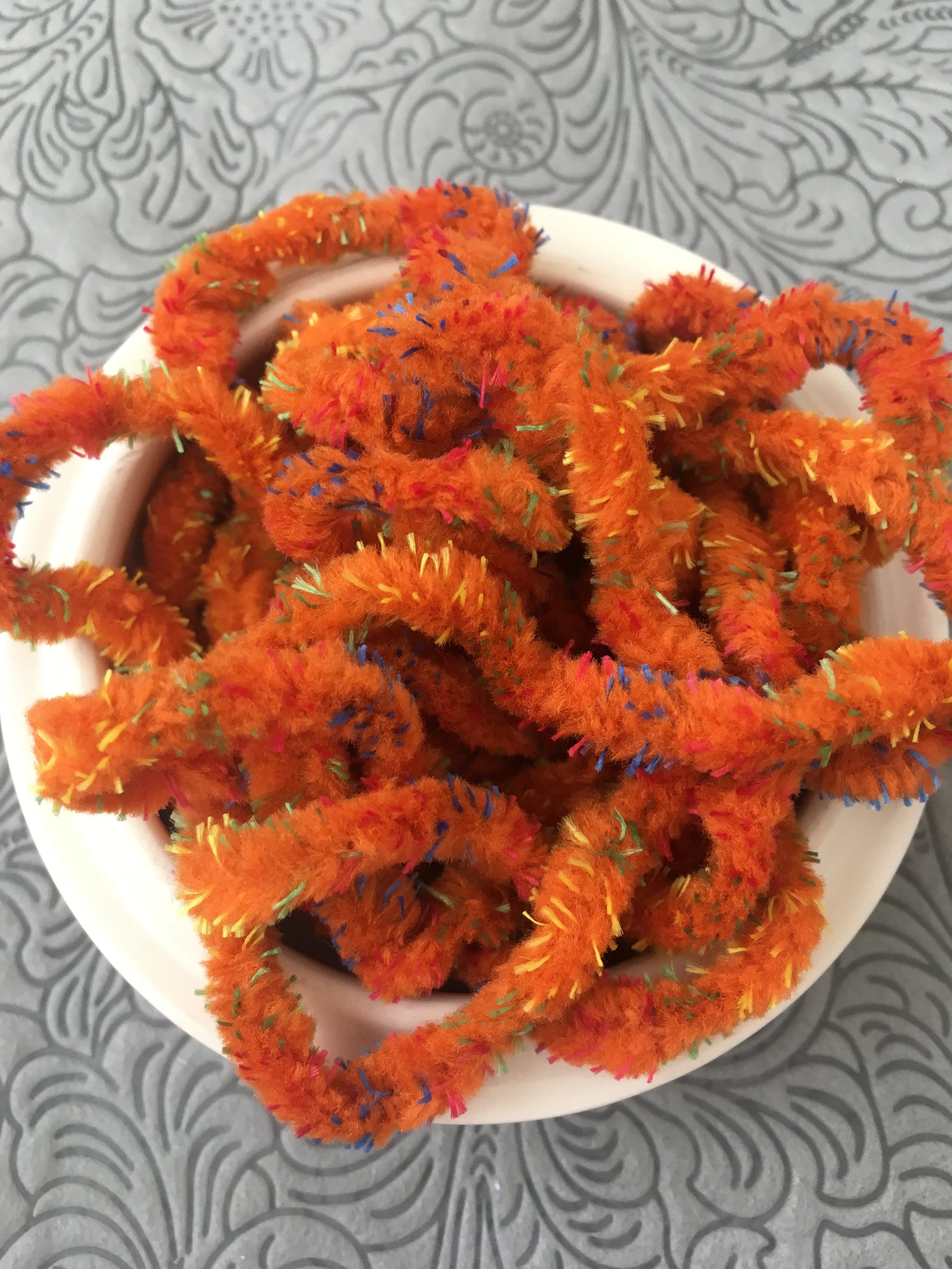 3 Meters Velvet Chenille Thread 8 Mm, Plush Chenille Yarn for ...