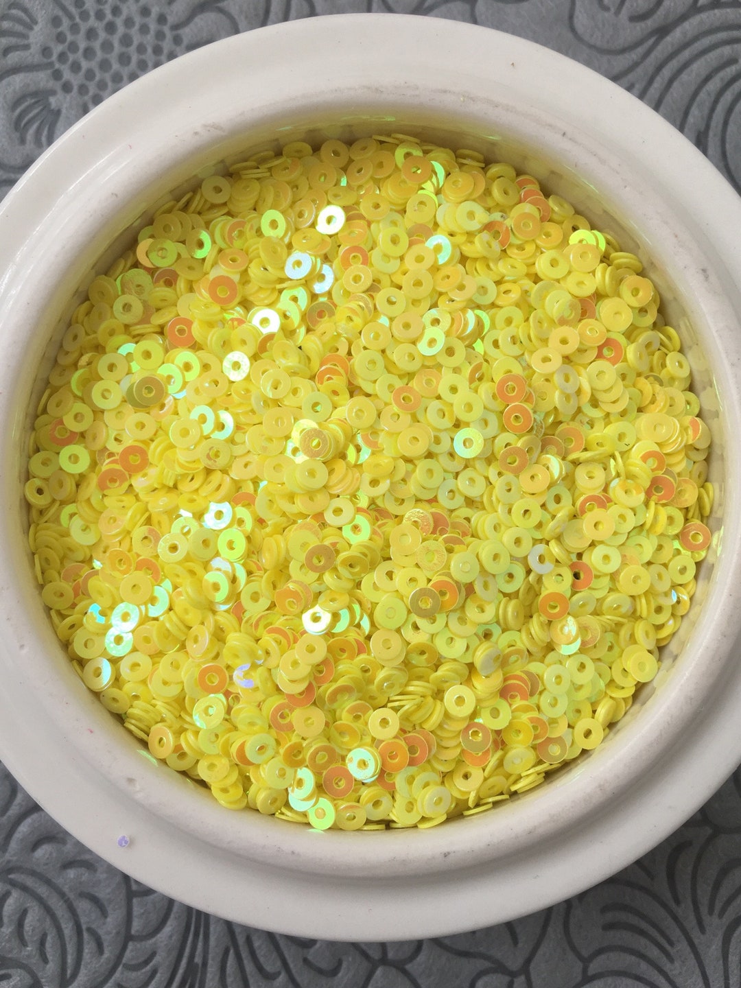 3mm Indian Sequins10 Grams Flat Round Sequin, Glossy Sequins, Loose ...