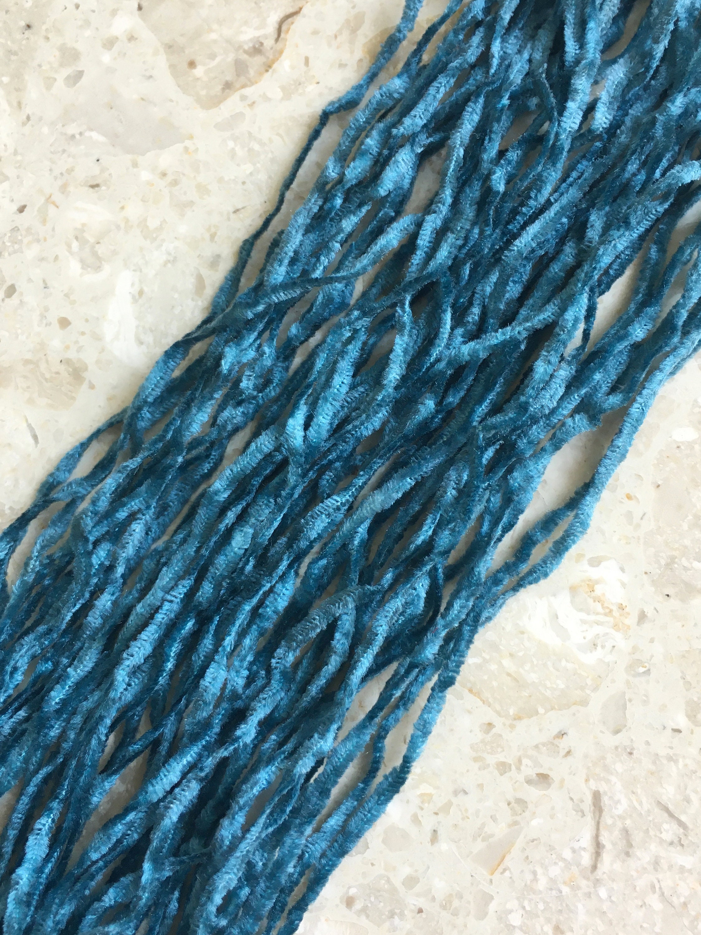 3 Meters Silk Chenille Thread, Silk Chenille 1.5 Mm, Yarn for ...