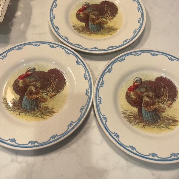 Turkey Plates - Etsy