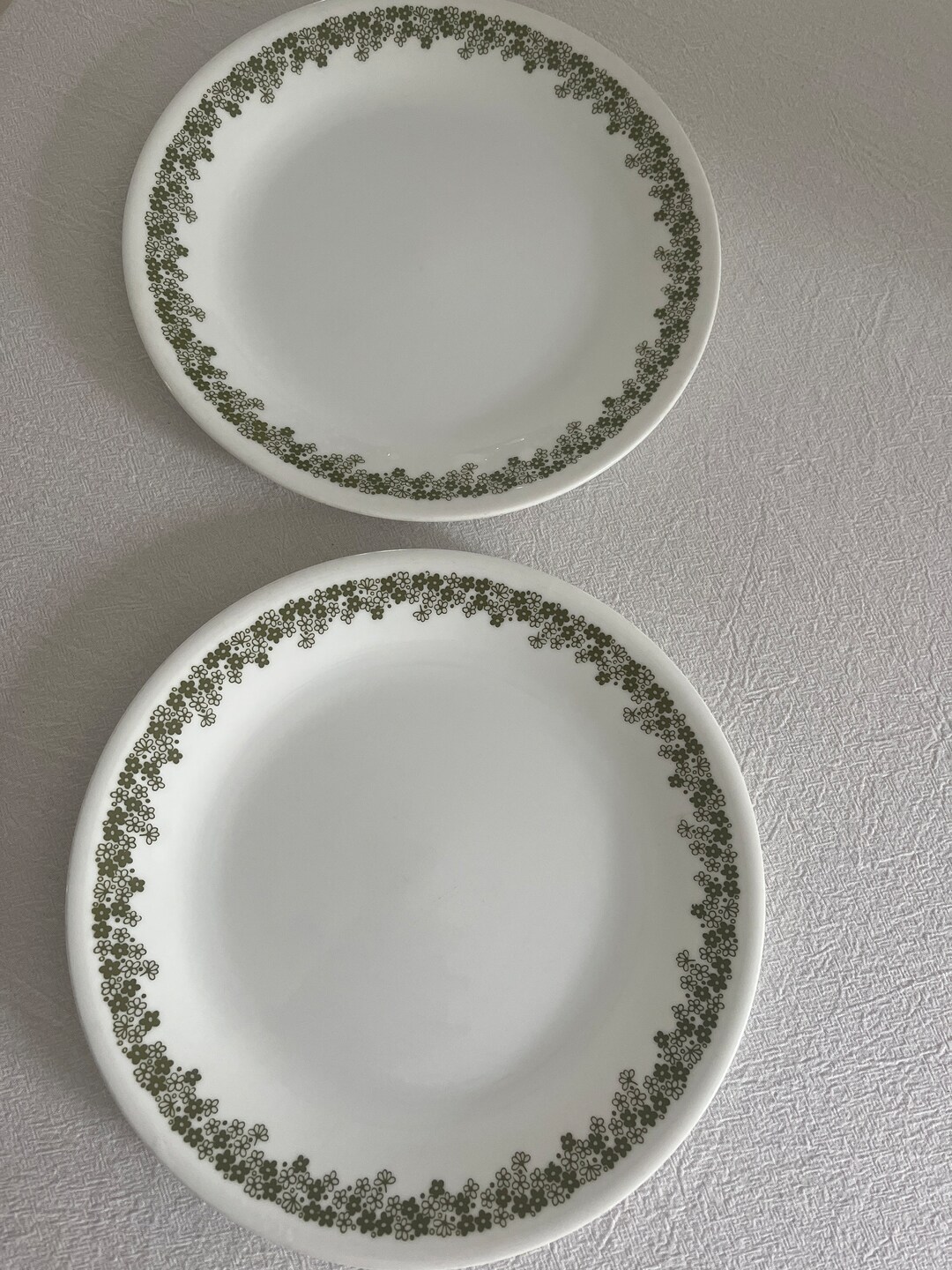 Corelle Corning Crazy Daisy Spring Blossom Set of 2 8 1/2” Salad Plates ...