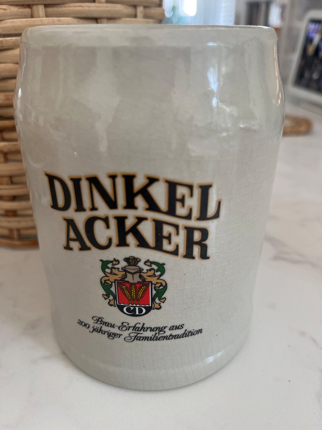Dinkel Acker Beer Stein German Beer Man Cave Bar Ware - Etsy