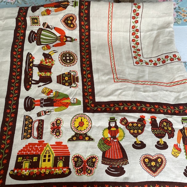 Dutch Tablecloth - Etsy